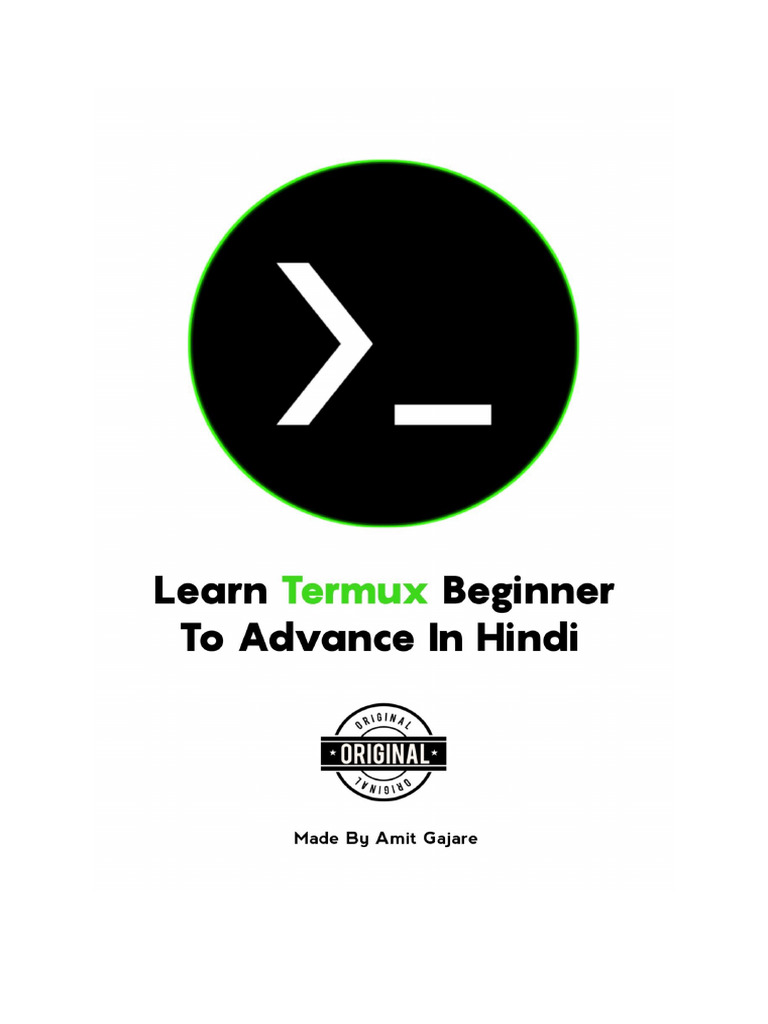 Termux Beginner To Advance - (Z-Library) | PDF | Directories | Text