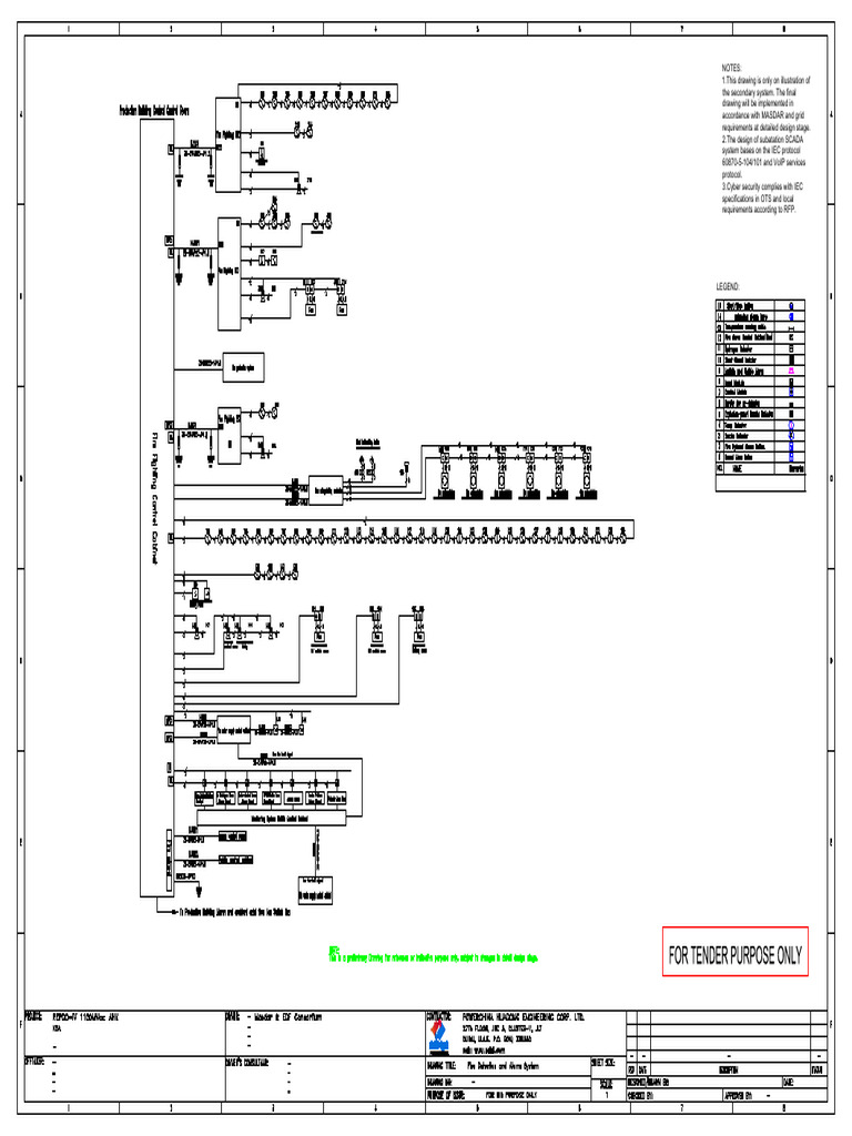 Fire Alarm System Single Line Diagram | PDF