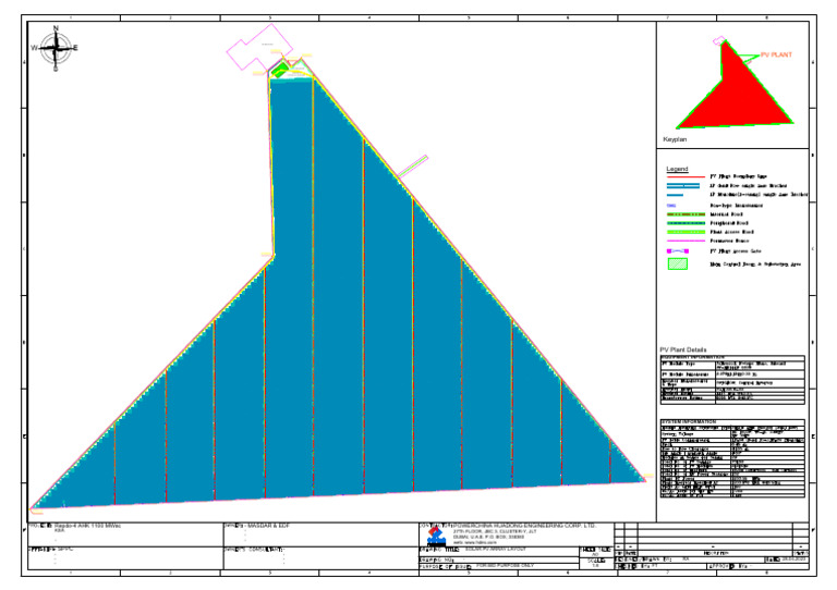 Repdo-4 1100MWac AHK PV Array Layout | PDF | Electricity | Forms Of Energy