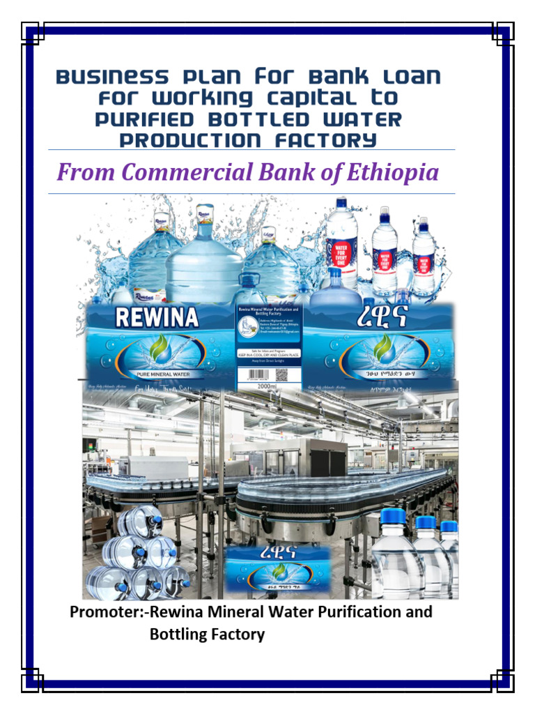 Rewina Water Purification Business Plan | PDF | Purified Water | Water