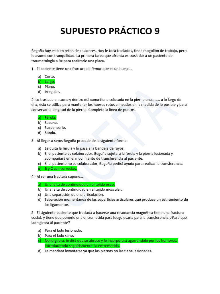 Supuesto Practico 9 Corregido | PDF