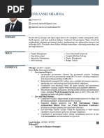 Placement CV Sample - GLC, Mumbai | PDF | Dispute Resolution