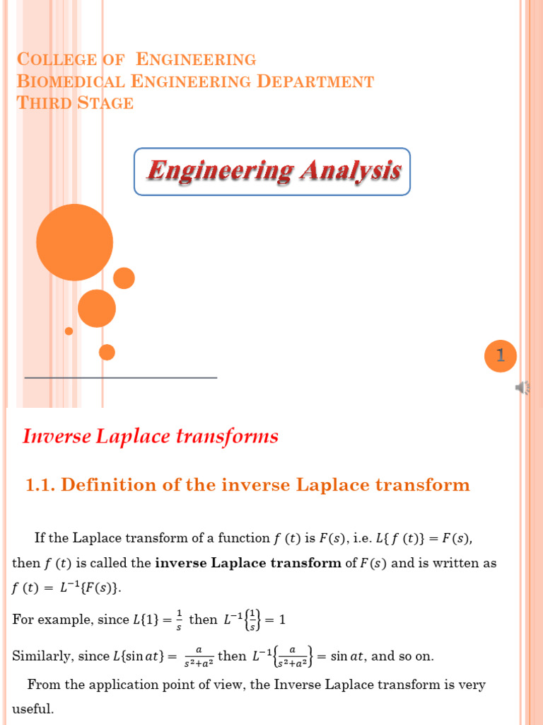 Inverse Laplace Transforms | PDF | Laplace Transform | Differential Equations