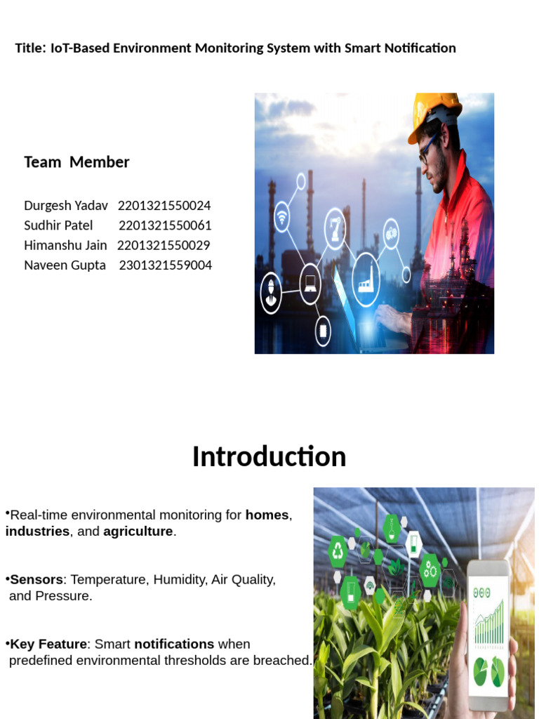 IoT Environment Monitoring | PDF | Computing | Computer Engineering