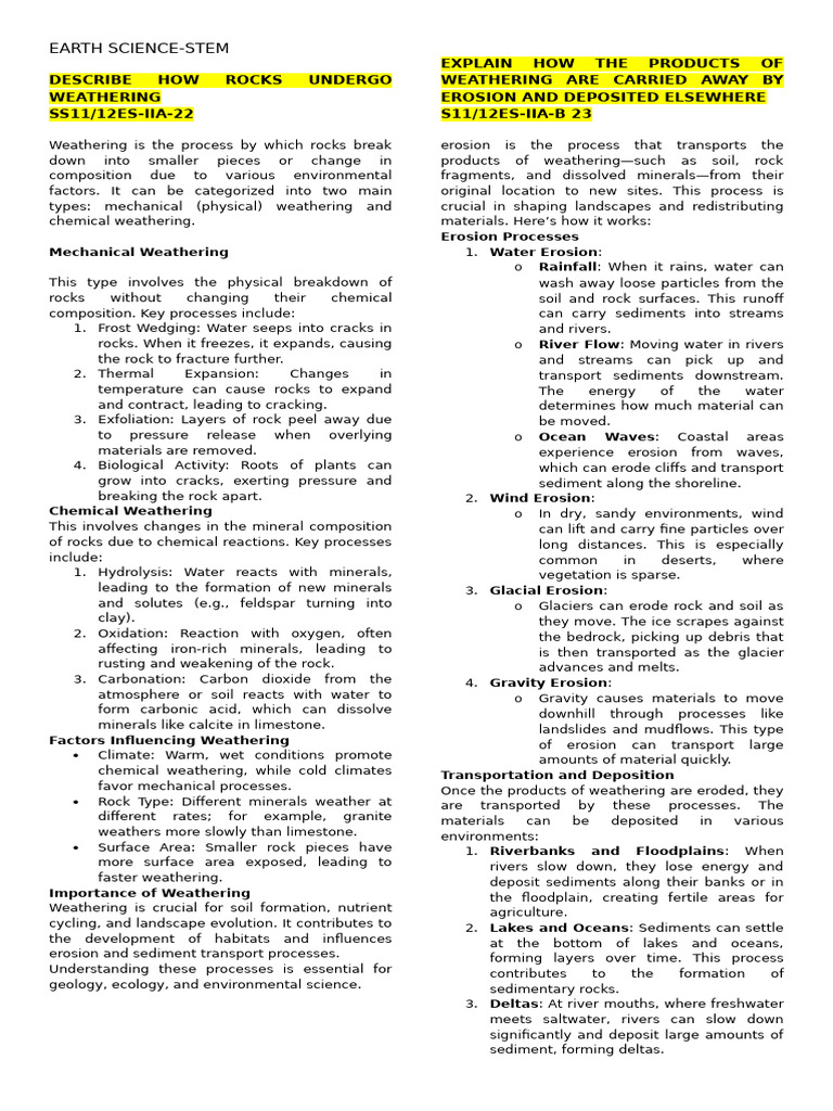 Earth Science Lecture (q2) | PDF | Plate Tectonics | Magma
