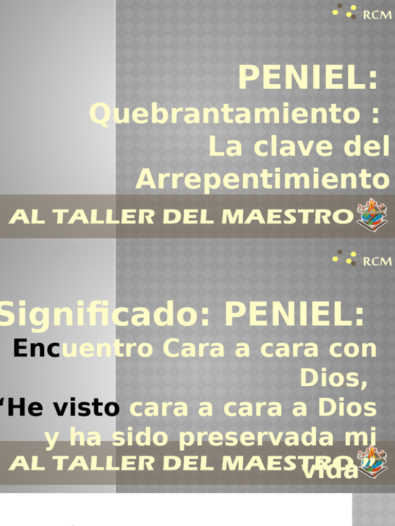 Peniel La Clave para El Quebrantamiento 2 2015 | PDF | Jacob