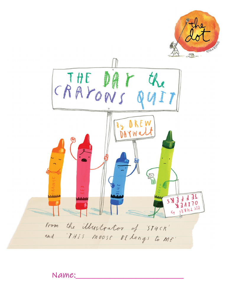 THE DAY THE CRAYONS QUIT Booklet | PDF