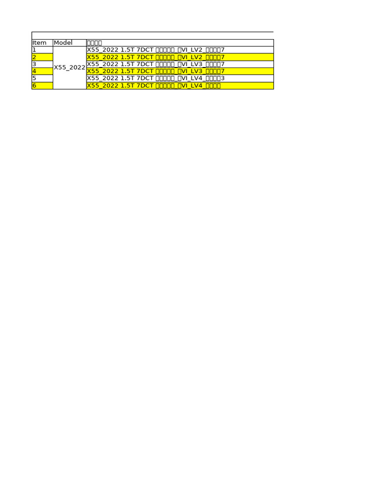 Catalogo x55 Nuevo | PDF | Vehicle Parts | Transportation Engineering