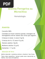 Cinética e Indicadores do Ferro Corporal | PDF | Ferro | Medicina Clínica