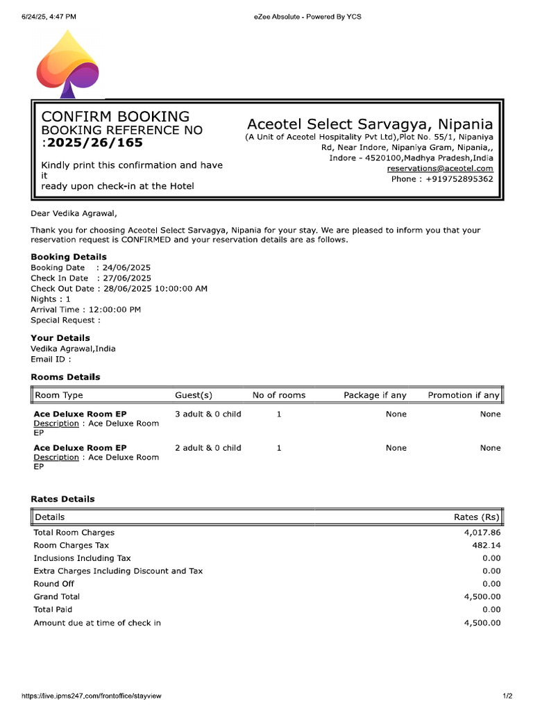 Ms. Vedika Agrawa | PDF