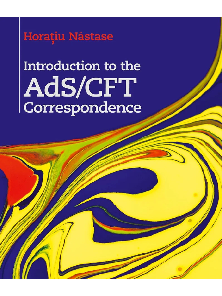 Introduction to AdS-CFT Theory | PDF | String Theory | Noether's Theorem