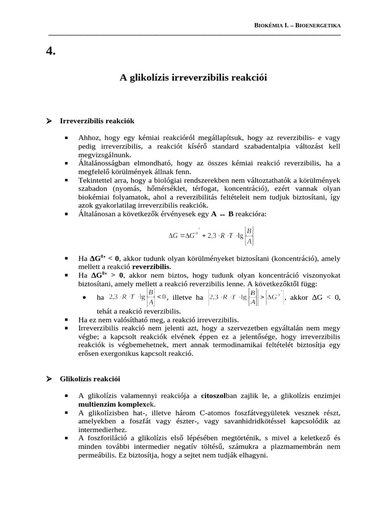 Bioenergetika 04 | PDF
