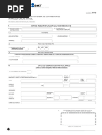 Formato de Avisos al RFC en PDF | PDF | Gobierno | Gobierno y personalidad