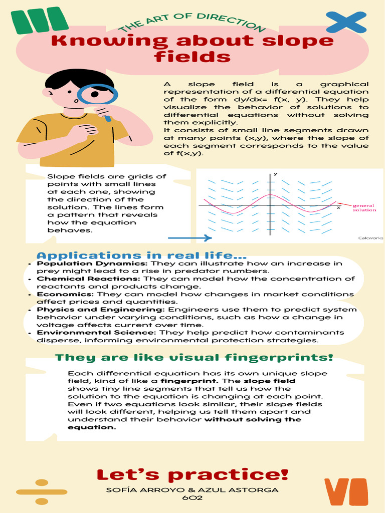 Slope Fields Infographic | PDF
