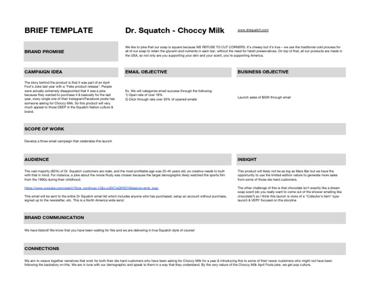 DR Squatch Design Test Project | PDF