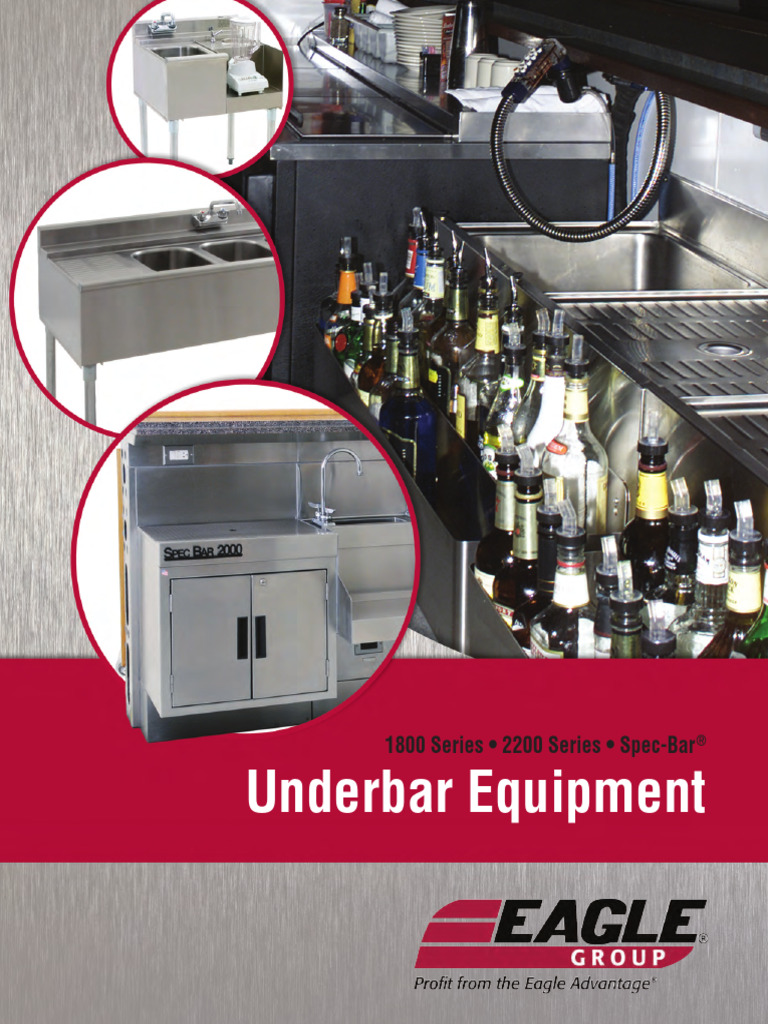 Met400 Underbar Equipment Brochure | PDF | Stainless Steel | Pipe ...