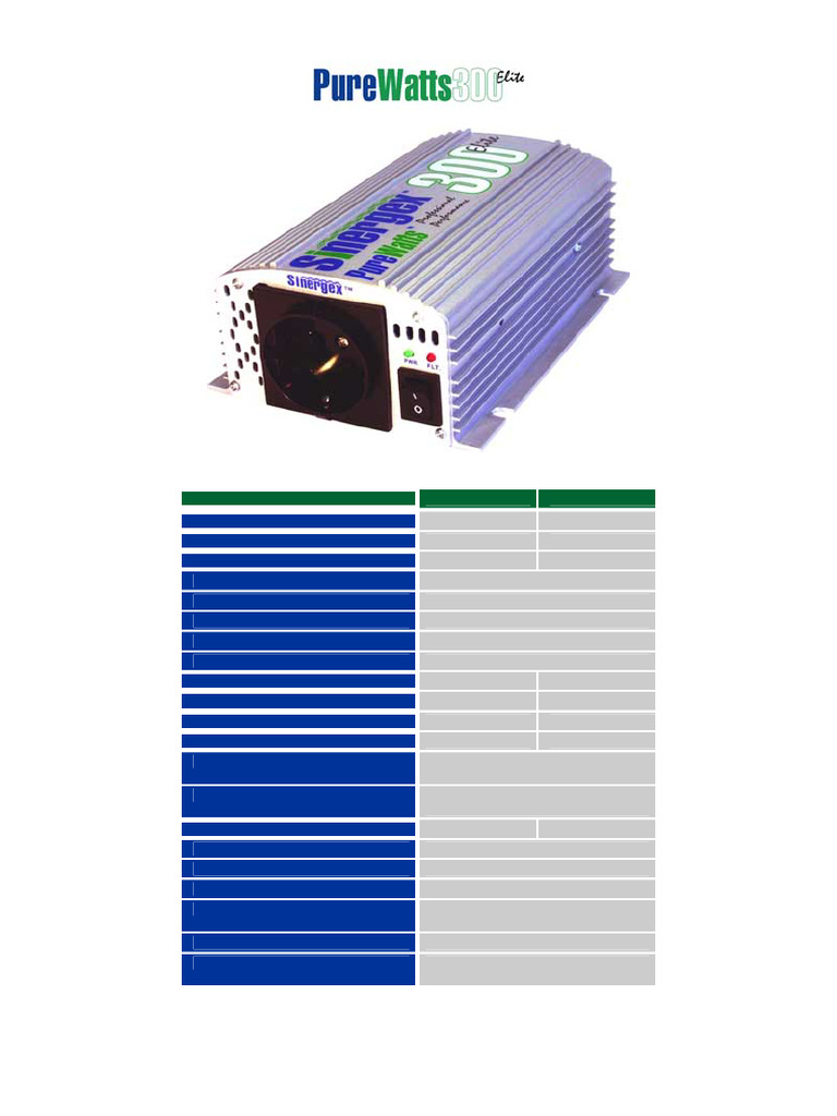Pwe 300 12 | PDF