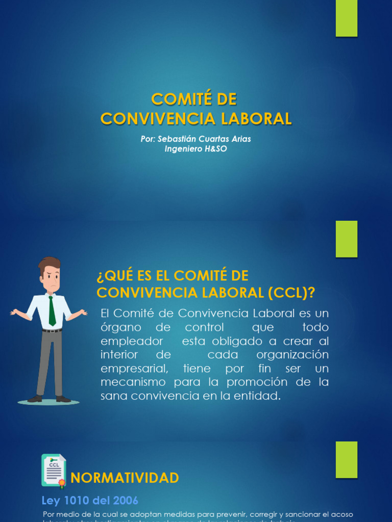Comité de Convivencia Laboral: Guía Esencial | PDF | Derecho laboral