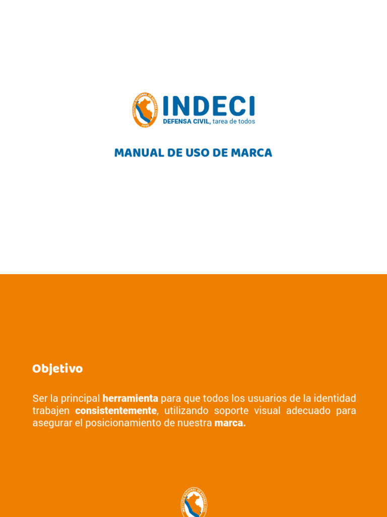 Manual de Marca INDECI 2018 | PDF | Color | Tipografía