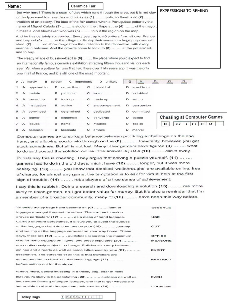 c1 Advanced Test 4 | PDF