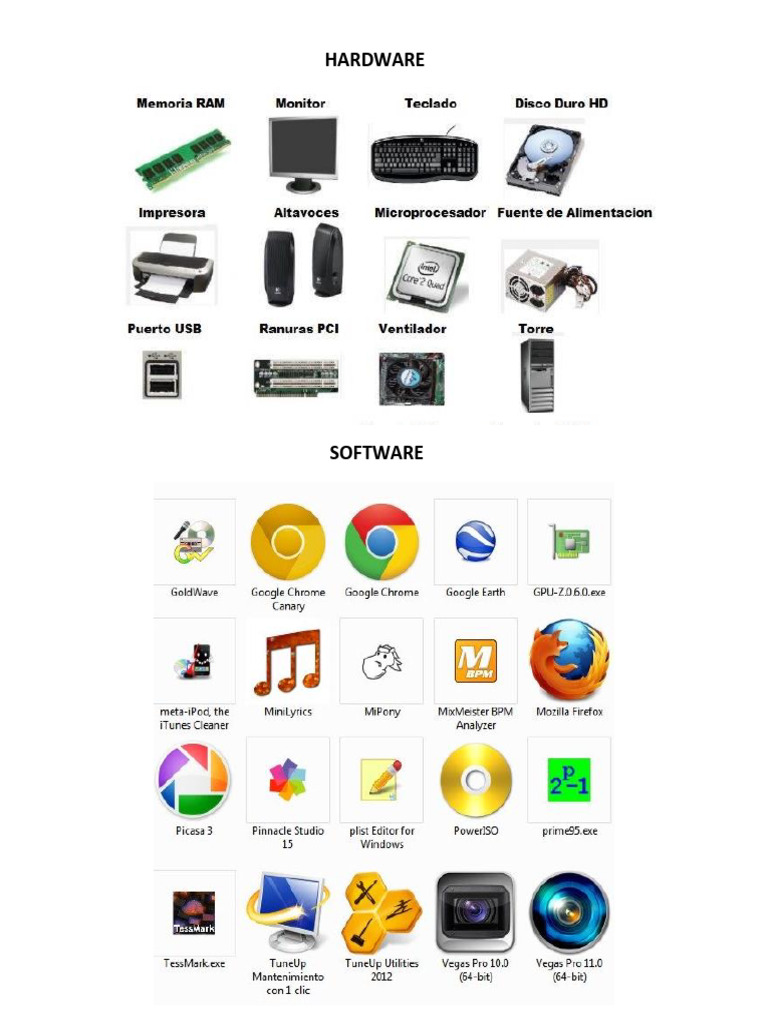 Hardware y Software | PDF