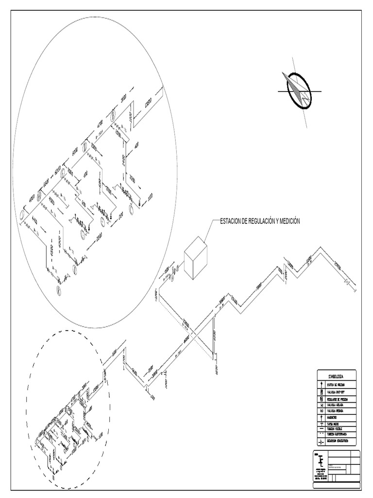 Diagrama Isometrico Skytex Gas Natural | PDF