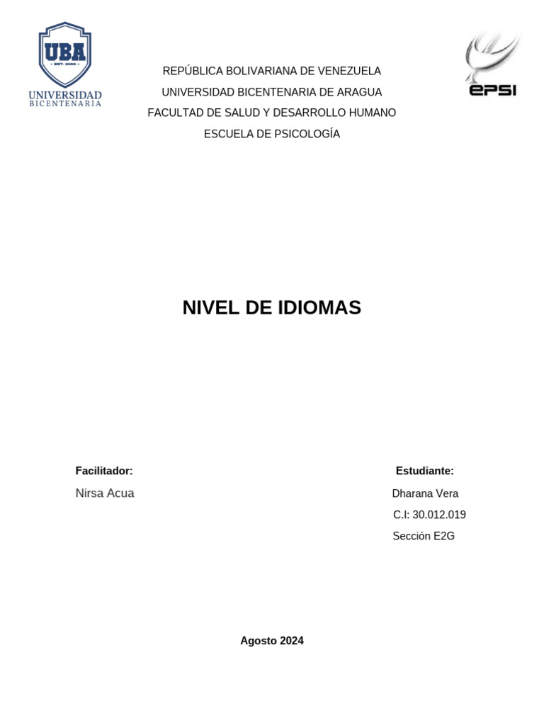 Dharana Vera, E2G, Actividad Sumativa #1. | PDF | Perfect (Grammar) | Grammatical Tense