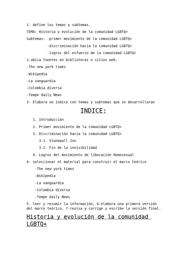 Evolución del Movimiento Homófilo LGBTQ+ | PDF | Homosexualidad | Homofobia