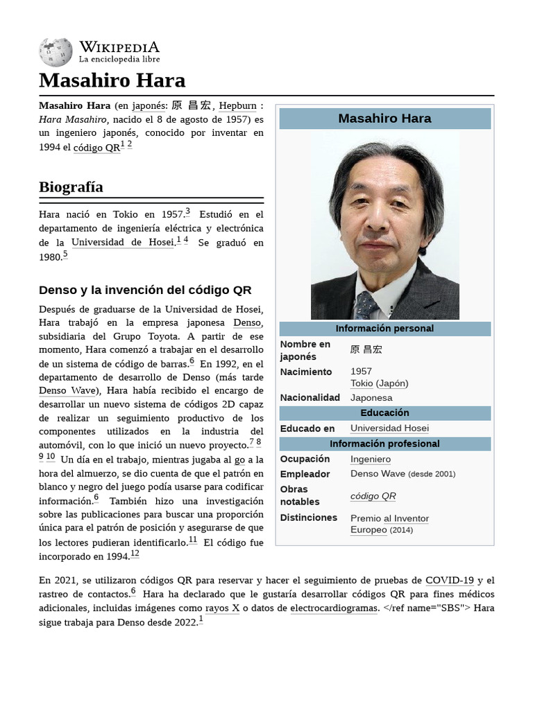 Masahiro Hara | PDF | Japón