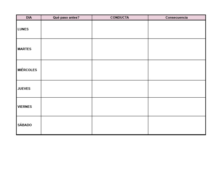 Registro - Hoja 1 | PDF