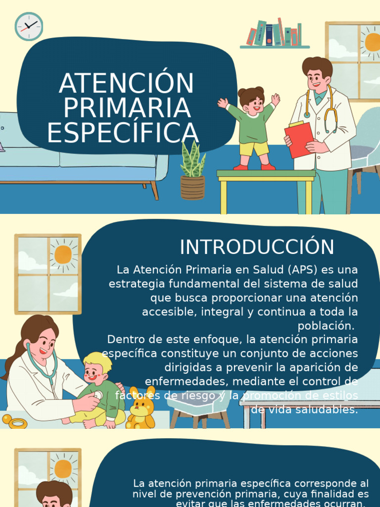 Atención Primaria Específica | PDF | Asistencia sanitaria preventiva ...