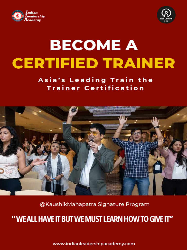 Trainer Certification Program PDF | PDF | Behavior Modification | Cognition