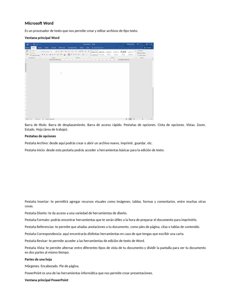 Teoria Word Powerpoint | PDF | Microsoft PowerPoint | Microsoft Word