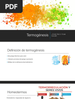 Termogenesis y Termolisis PDF | PDF | Agua | Termorregulación