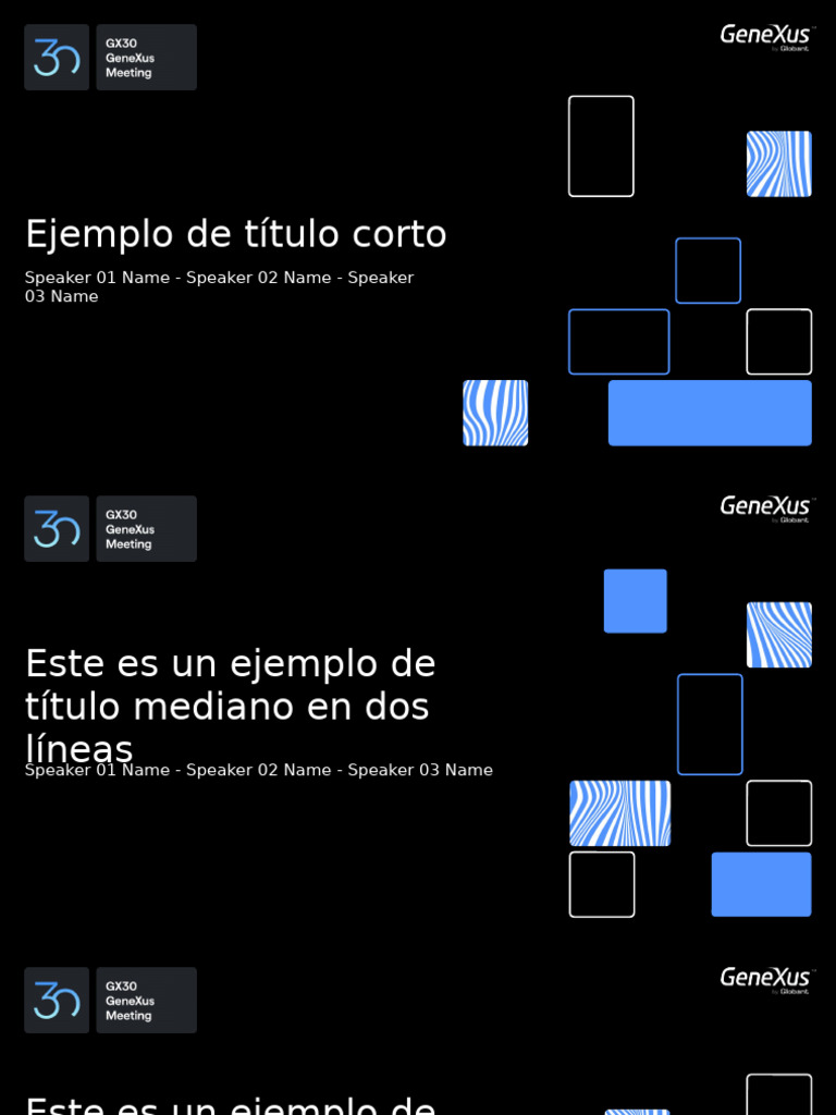 Template PPT GX30 - Celeste | PDF