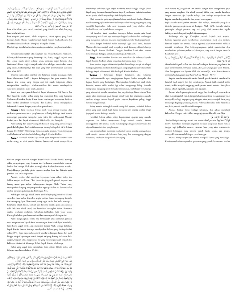 Sambutan Penyerahan Pengantin Pria Pdf