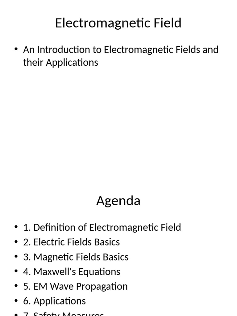Understanding Electromagnetic Fields | PDF | Classical Electromagnetism ...