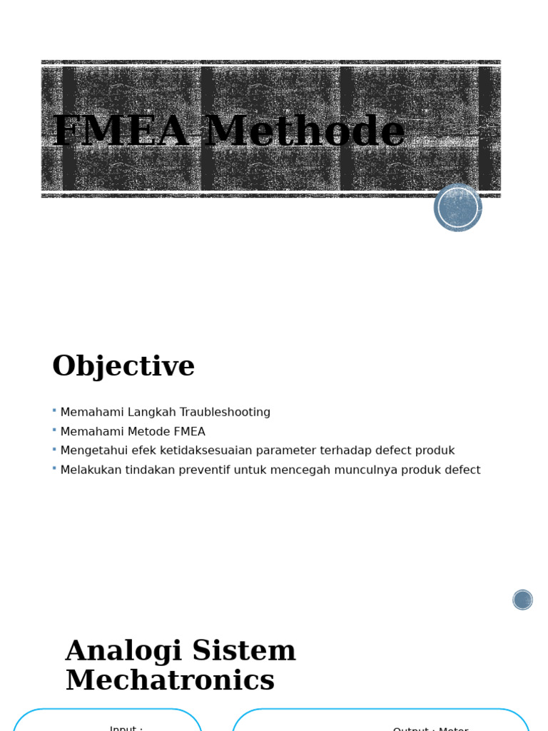 Materi FMEA Methode | PDF