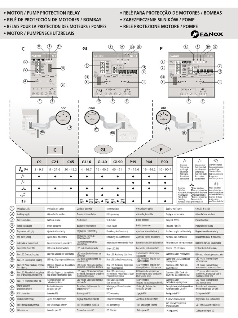 Relay Protection Motor Gl16 | PDF | Power Engineering | Electrical Equipment
