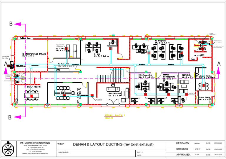 Ducting Layout for Toilet Exhaust System | PDF
