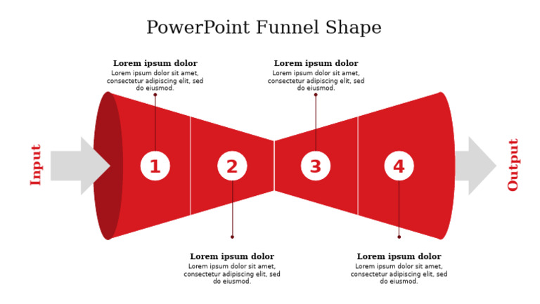 44150-PowerPoint Funnel Shape | PDF