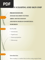 Skin Scraping for Scabies & Mycosis | PDF