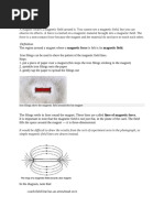 To Draw Magnetic Field Line of A Bar Magnet Explai... | PDF | Magnetic ...