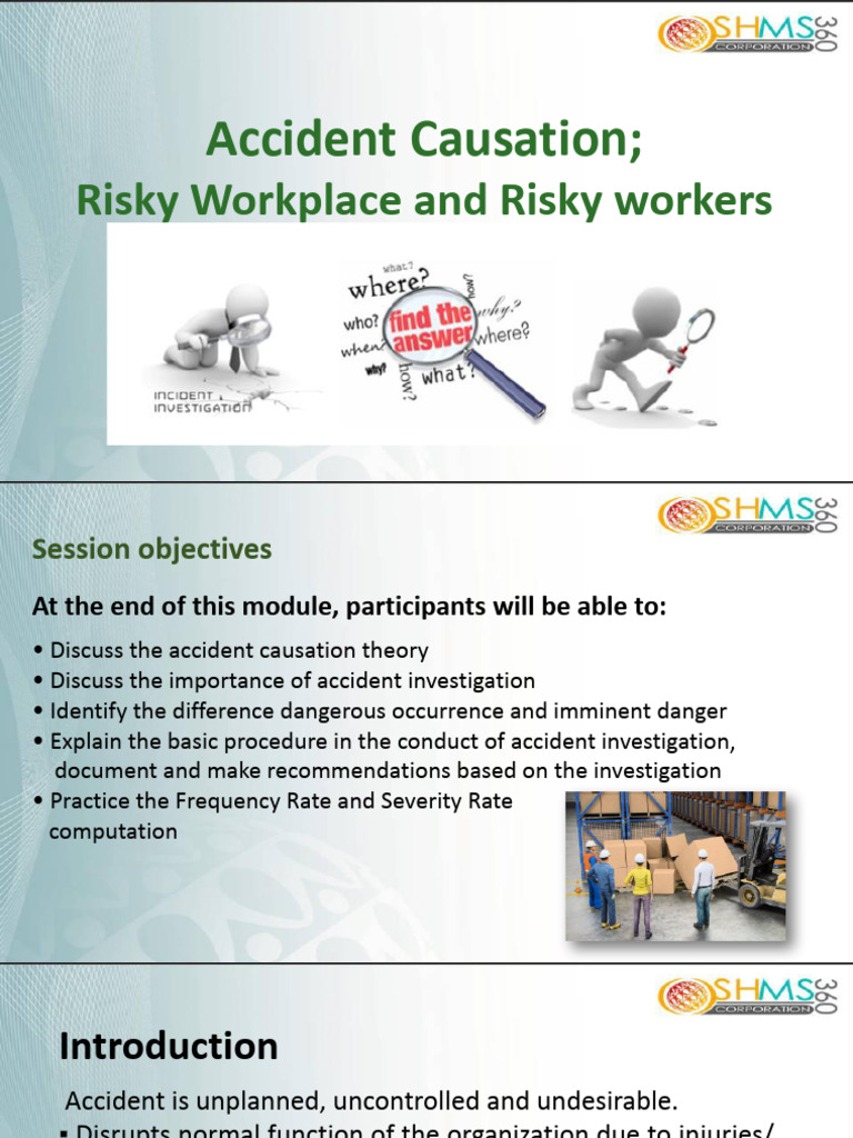 Accident Investigation and Prevention Guide | PDF | Occupational Safety ...