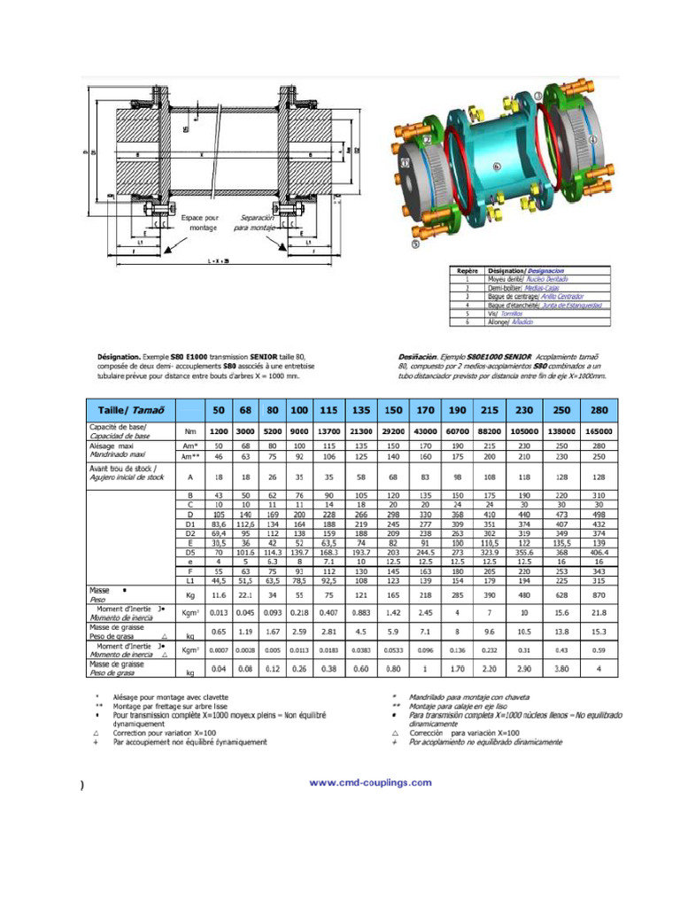 Accouplement Flexident | PDF