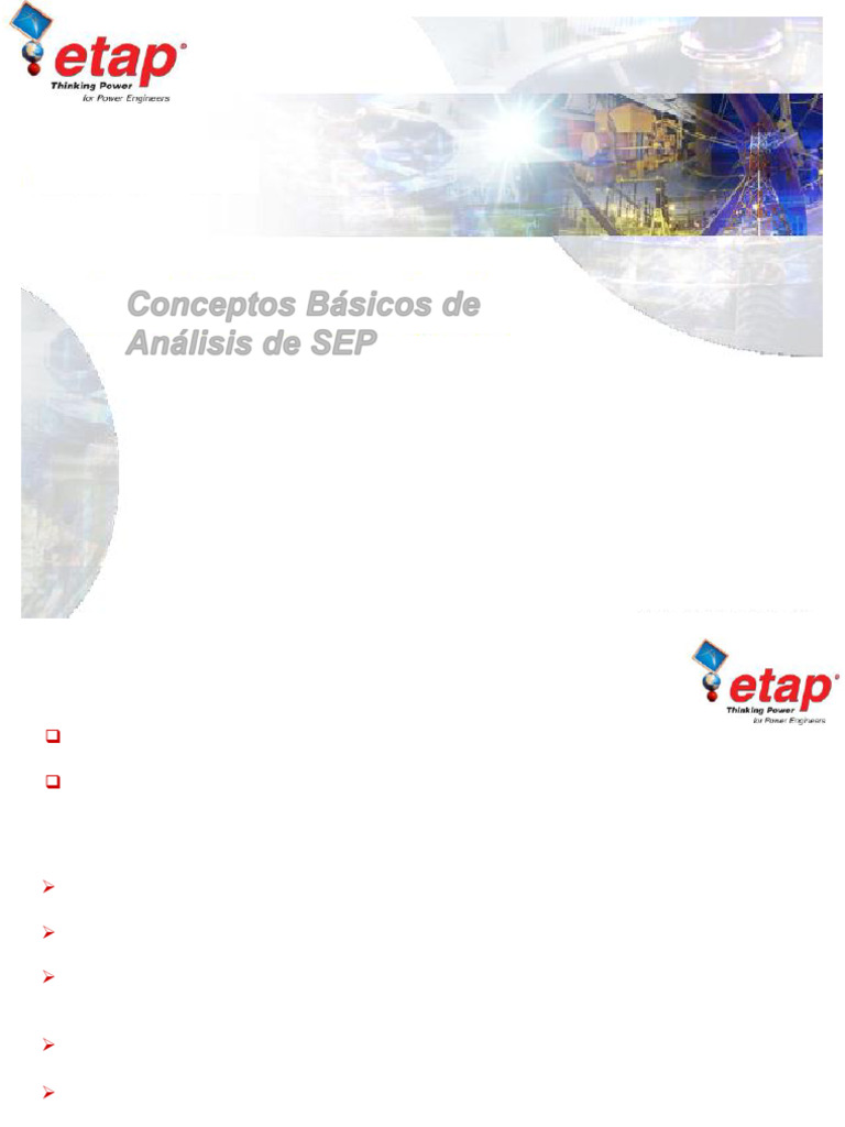 Conceptos Basicos Analisis SEP | PDF | Energia electrica | Cantidades fisicas