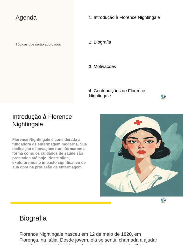 Importncia de Florence Nightingale Na Histria Da Enfermagem | PDF | Florence Nightingale ...