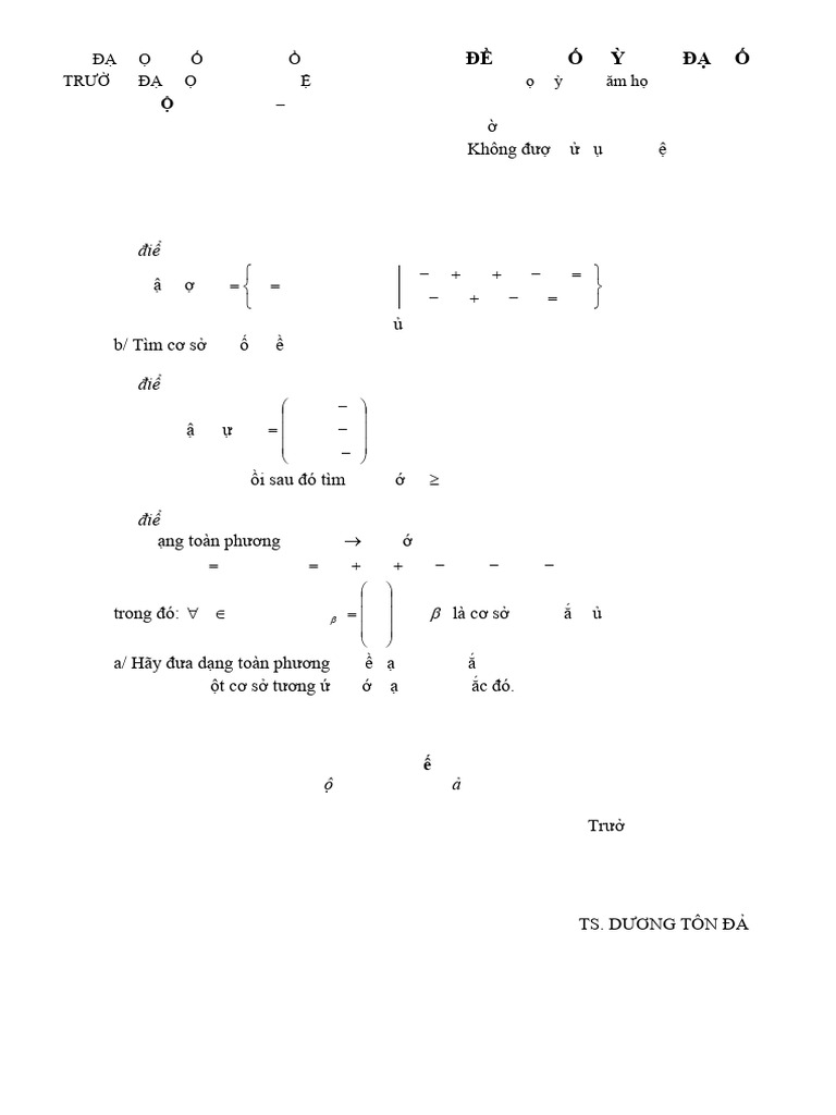 De Thi Cuoi Ky HE Mon DSTT Nam Hoc 2013-2014 | PDF