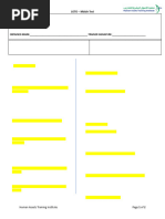 LOTO Procedure Quiz and Answers | PDF | Labor Relations | Business Ethics