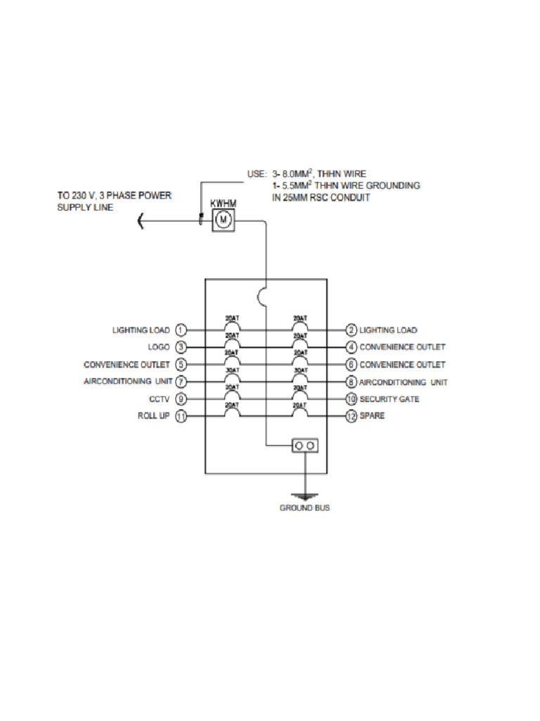 Single Line Digram Pdf